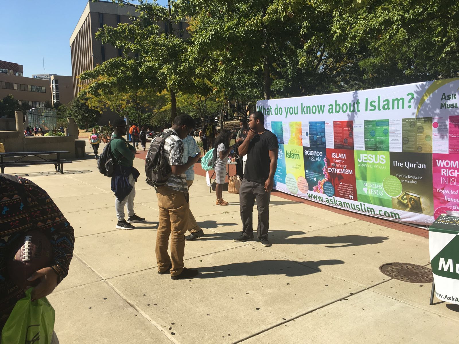 Establish Dawah Table – ASKAMUSLIM OHIO
